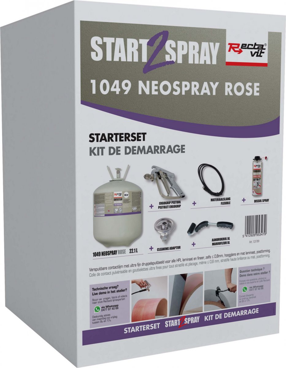 Rectavit Spuitlijmen 1049 neospray rose start2spray 22,5 l kopen?